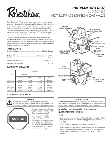 gas valve wiring diagram robertshaw - Wiring Diagram