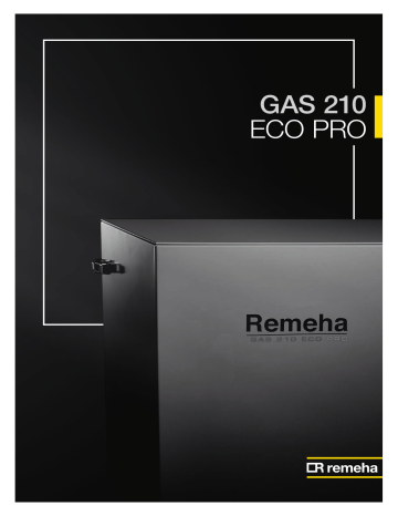 Remeha Gas 210 Eco Pro Specification Guide | Manualzz