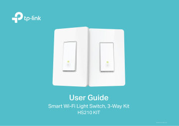 TP-Link HS210 KIT Kasa Smart Wi-Fi Light Switch User Guide | Manualzz