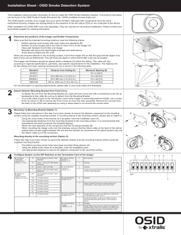 Morley-IAS OSI-10 OSID Imager Installation Manual | Manualzz