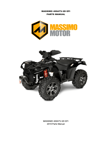 Massimo MSA 400 4WD 352 cc ATV Product information | Manualzz