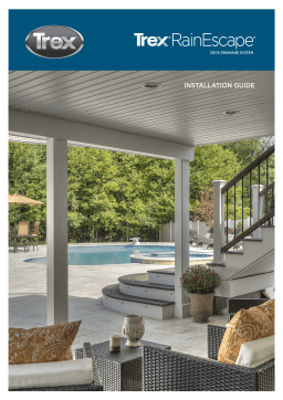 Trex RainEscape 0078 - installation Guide, Instructions