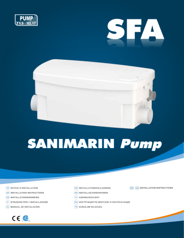 Saniflo 076 Sanimarin 12-Volt Non-Submersible Drain Pump Instructions / Assembly | Manualzz