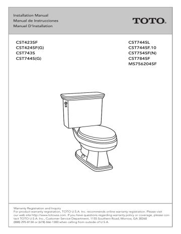 Toto Promenade 2-Piece 1.6 GPF Single Flush Elongated Toilet ...