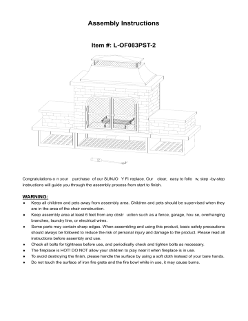 Sunjoy Fireplace Replacement Parts | Reviewmotors.co
