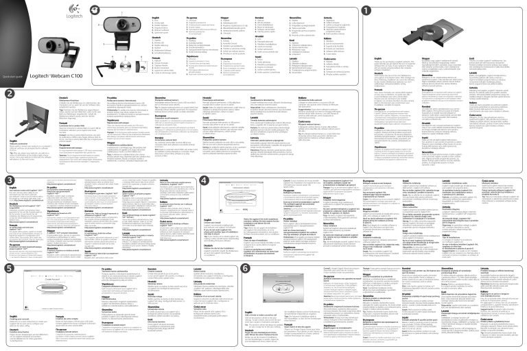 Logitech C100 960-000555 User manual | Manualzz