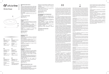Cellular Line WIRELESSPAD User Manual | Manualzz