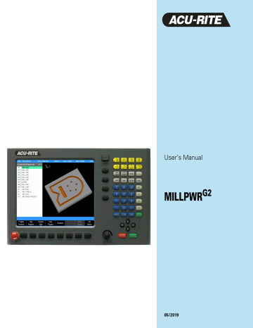 ACU-RITE MILLPWR G2 User's Manual | Manualzz