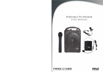 Pyle PWMA1216BM PA System User Manual | Manualzz