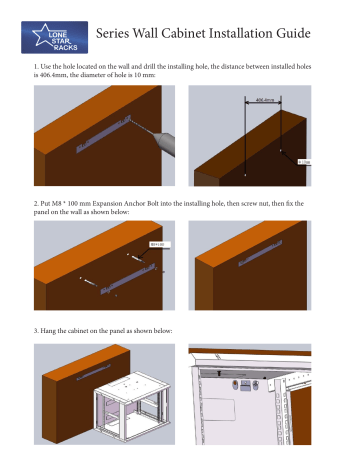 RackSolutions 9U Wall Mount Rack Cabinet Swingout Hinged Rack ...