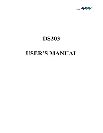kuman DS203 Oscilloscope User Manual | Manualzz
