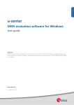 u-blox u-center User Guide | Manualzz