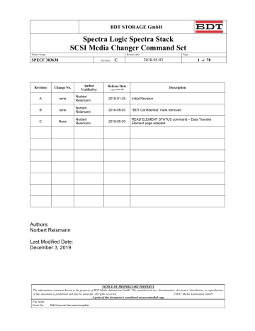 Spectra Logic Stack Owner Manual | Manualzz