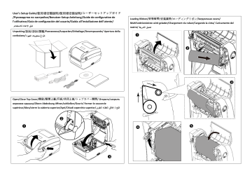 TSC TTP-244CE User's Setup Guide | Manualzz