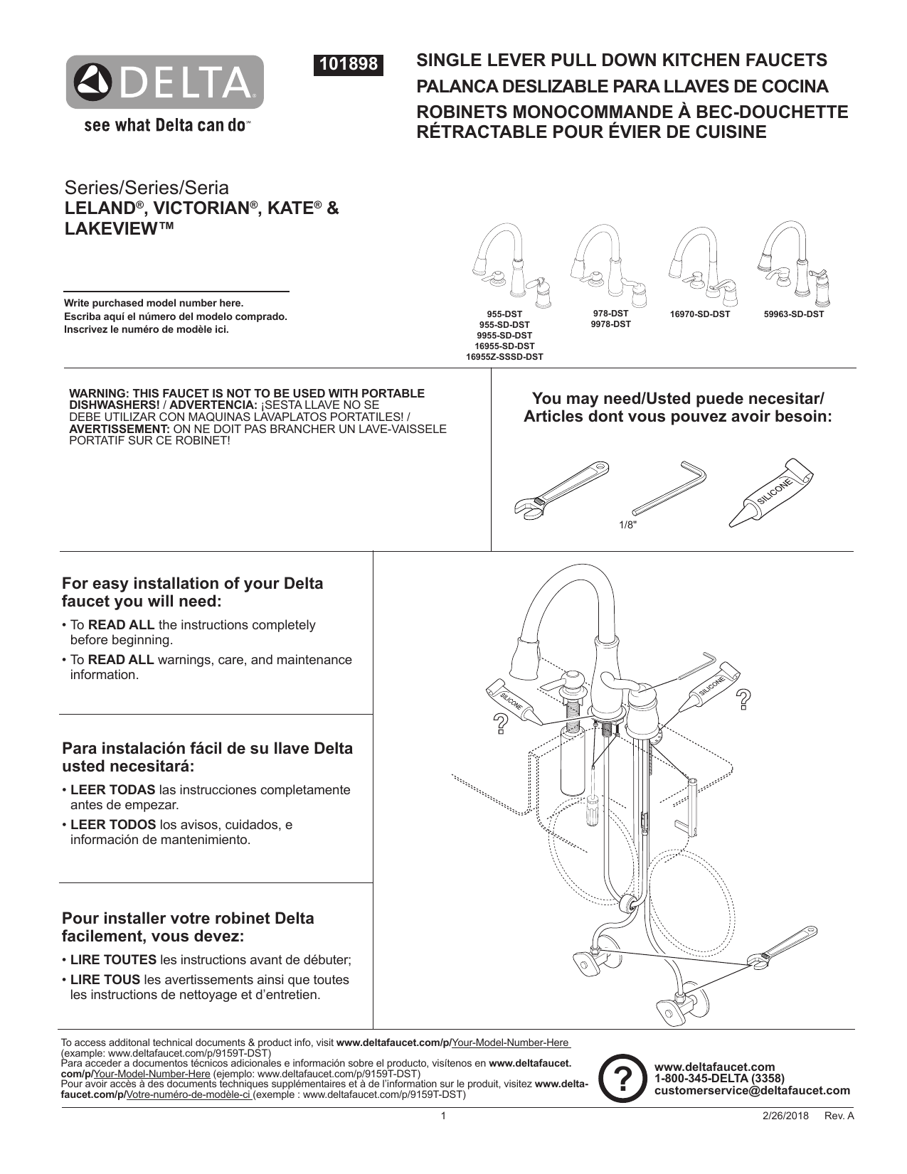 Delta 4353-SSSD-DST Installation Guide Manualzz, 41% OFF