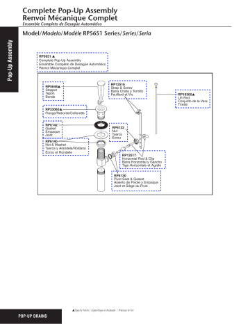 Delta RP5651WH Metal Faucet or Tub/Shower Repair Kit Guide | Manualzz