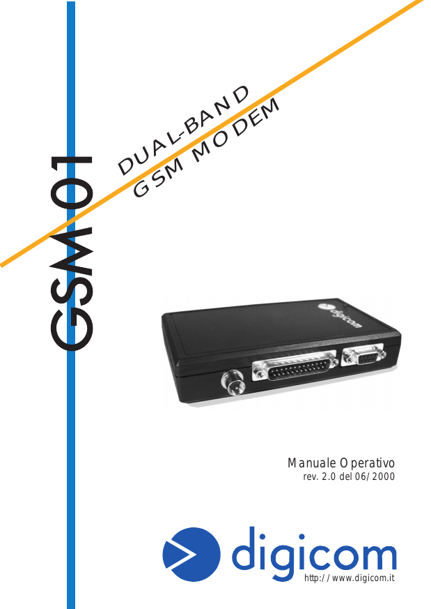 Digicom GSM 01 Manuale utente | Manualzz