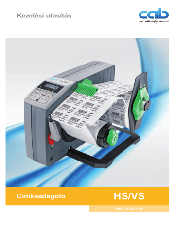 CAB HS and VS Instruction | Manualzz