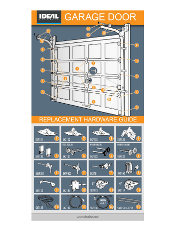 IDEAL Security SK7155 140 lbs. Dark Blue Garage Door Extension Spring ...