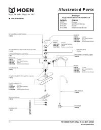 Moen 87557 - Specification, installation Guide, Operating instructions