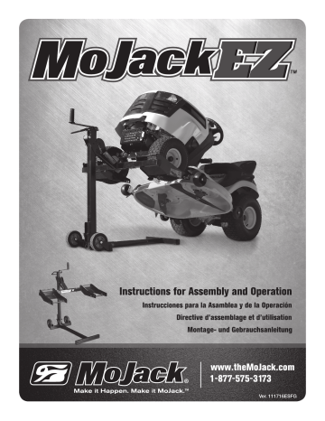 MoJack EZ Lawn Mower Lift Full Product Manual | Manualzz