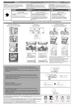 KitchenAid KDTM604KPS - Owner's manual, User guide, User Guide