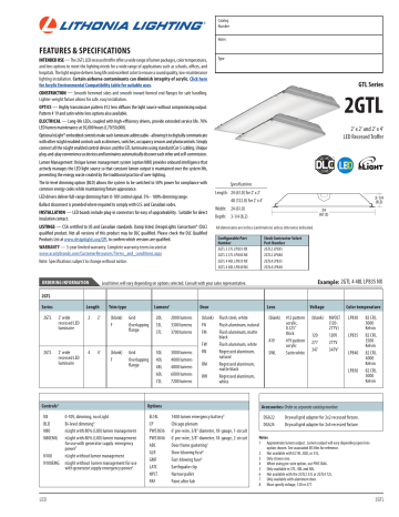 Lithonia Lighting 2GTL2 A12 MVOLT 20 -Watt Matte White Integrated LED ...