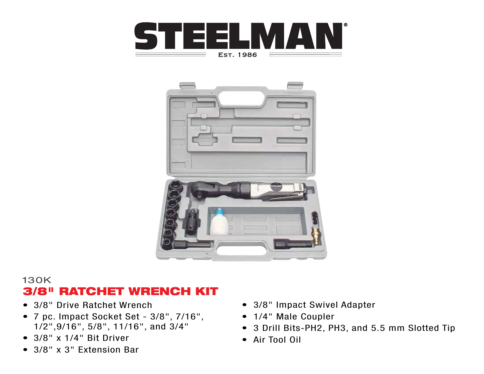 Steelman 130K User manual | Manualzz