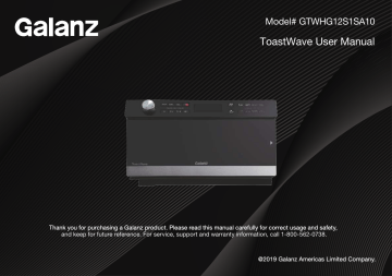 Galanz GTWHG12S1SA10 Installation guide | Manualzz