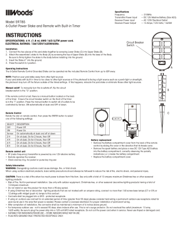 How To Use Woods Outdoor Timer Instructions - Outdoor Lighting Ideas