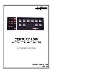Century 2000 Operating Manual | Manualzz