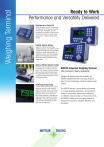 Mettler Toledo IND570 Terminal Data Brief Datasheet | Manualzz
