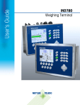 Mettler Toledo IND780 Operating Instruction | Manualzz