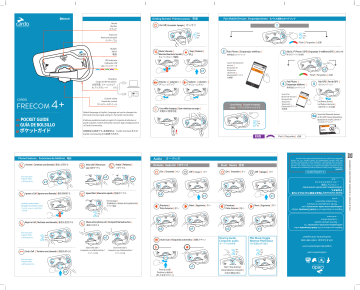 Cardo Systems Freecom 4+ Manual de usuario | Manualzz