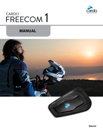 Cardo Systems Freecom 1 Manual de usuario | Manualzz
