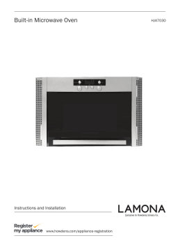 LAMONA HJA7030 - Manual, Specification, installation Guide