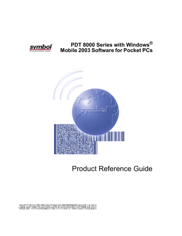 Zebra PDT Product Reference Guide | Manualzz