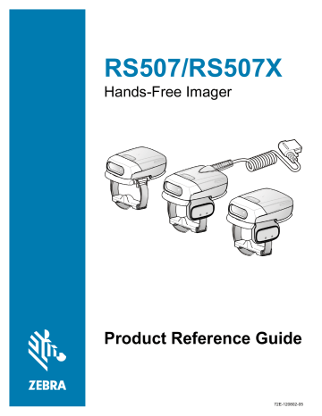 Zebra RS507/RS507X Product Reference Guide | Manualzz