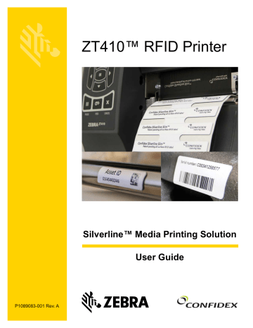 Zebra ZT410 RFID User Guide | Manualzz