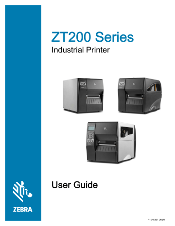 Zebra ZT200 User Guide | Manualzz