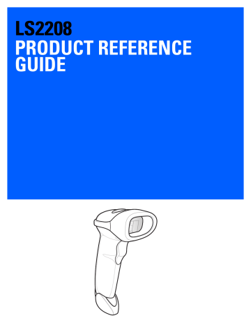 Zebra LS2208 Product Reference Guide | Manualzz