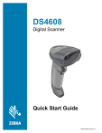 Zebra DS4608 Quick Start Guide: AI Chat & PDF Download | Manualzz