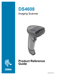 Zebra DS4608 - Quick start Guide, Reference guide, Owner's manual