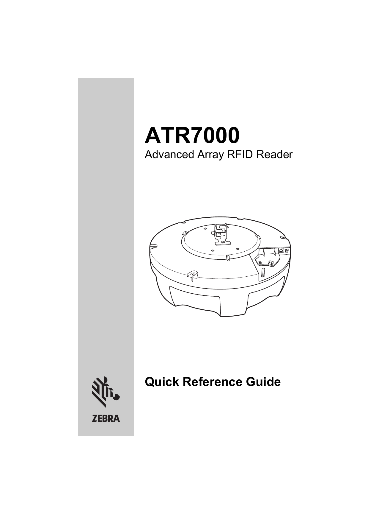 Zebra ATR7000 Reference guide | Manualzz