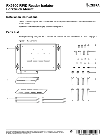 Zebra FX9600 Owner Manual | Manualzz