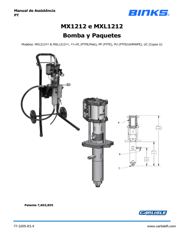 Binks MX Lite Series Instruções de operação | Manualzz