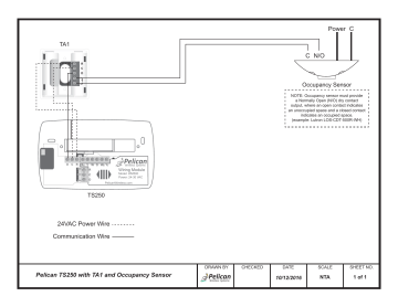 Pelican TA1 Temperature and Alarm Sensor Wiring Diagram | Manualzz
