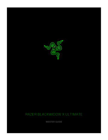 Razer BlackWidow X Ultimate Keyboard Guide | Manualzz