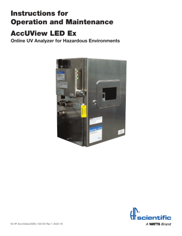 Watts AccUView LED Ex Installation Instructions | Manualzz