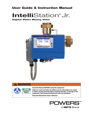 Watts IntelliStation Jr. Installation Instructions | Manualzz